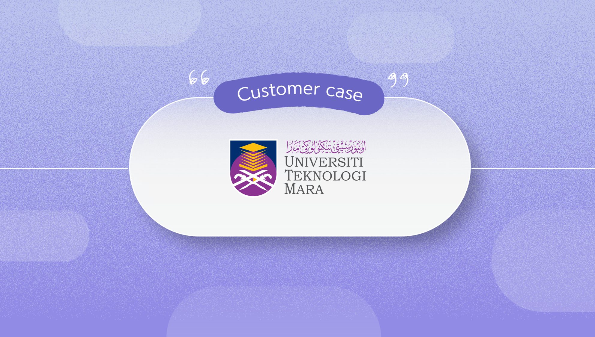 Universiti Teknologi MARA (UiTM) Achieves 70% Cost Savings with Tibero ...